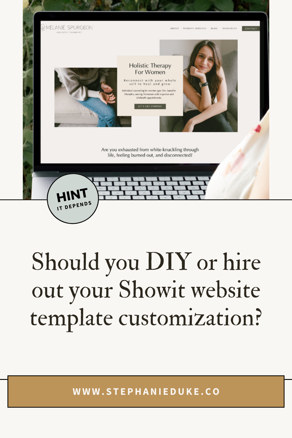 Showit Website Template Customization: DIY vs Hiring